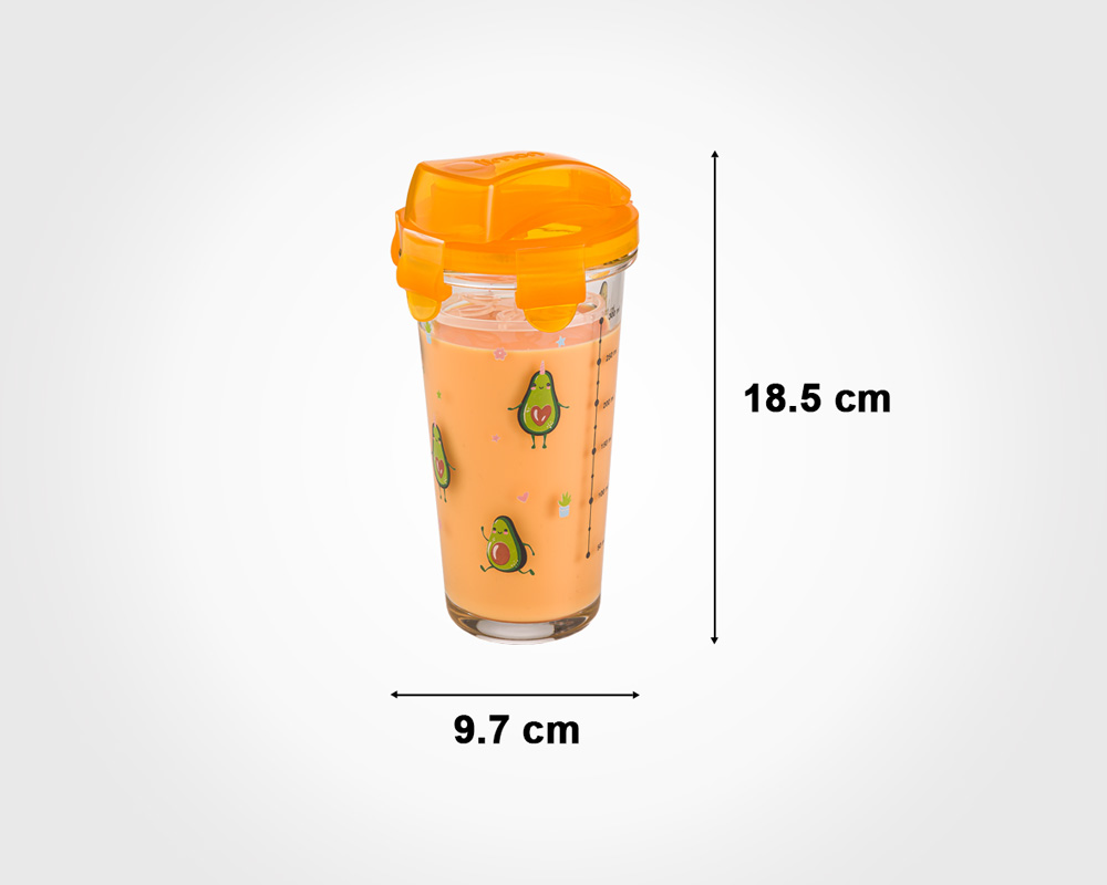 LIMON GLASS SHAKER BOTTLE