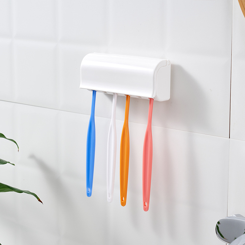 6 GRIDS MAGNETIC TOOTHBRUSH HOLDER