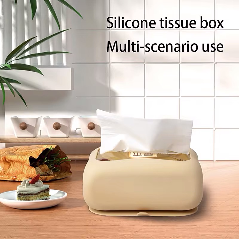 WALL MOUNT SILICONE TISSUE BOX