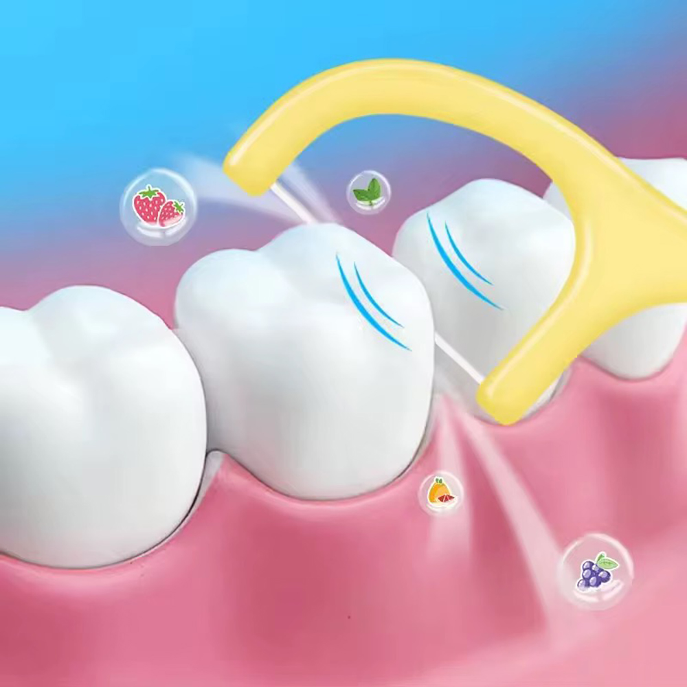 DENTAL FLOSS PICKS – EASY GLIDE INTERDENTAL CLEANING TOOL